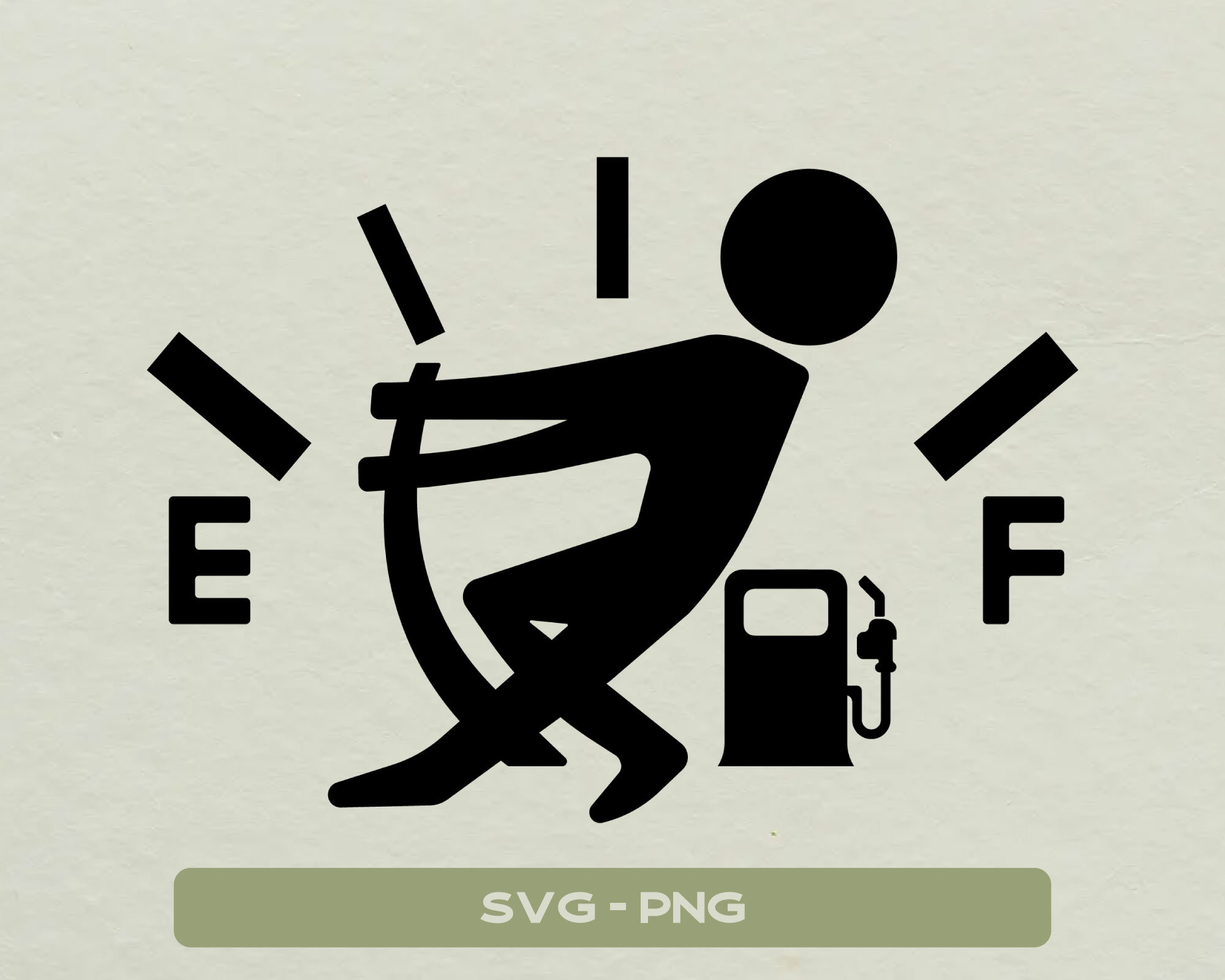 Gas Gauge Svg Funny Gas Tank Svg Gas Needle Svg Empty Gas - Etsy