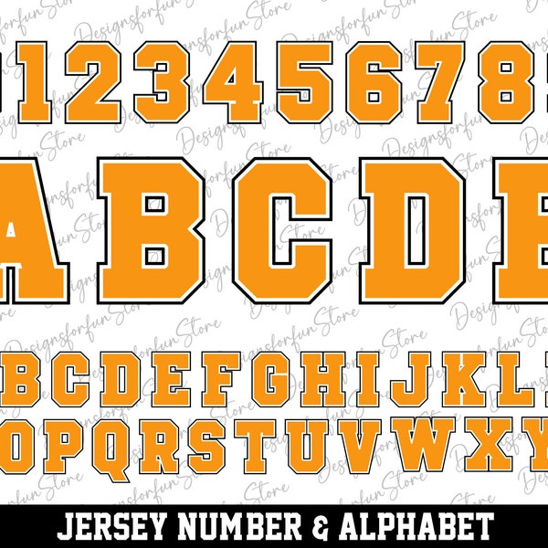 Orange Letters - Etsy