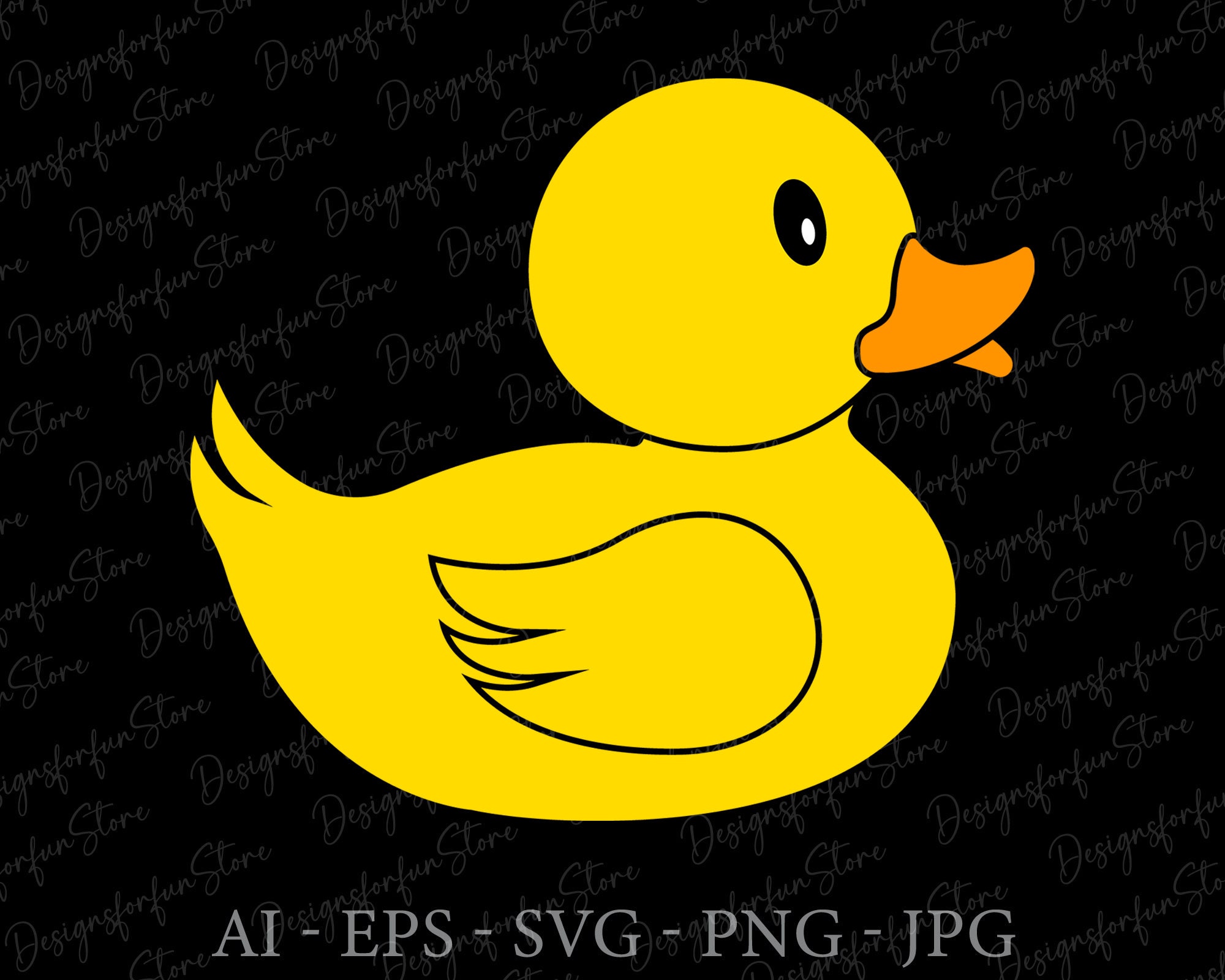 Rubber Duck Svg, Digital Download, Bath Duck Svg, Duck Bathtime Svg ...