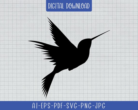 Hummingbird Svg Bird Svg Animal Svg Humming Bird Svg | Etsy