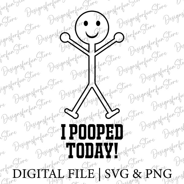 I Pooped Png - Etsy