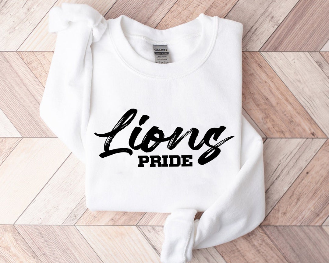 Lions Pride Svg, Digital Download, Team Mascot Svg, Lions Svg, Game Day ...