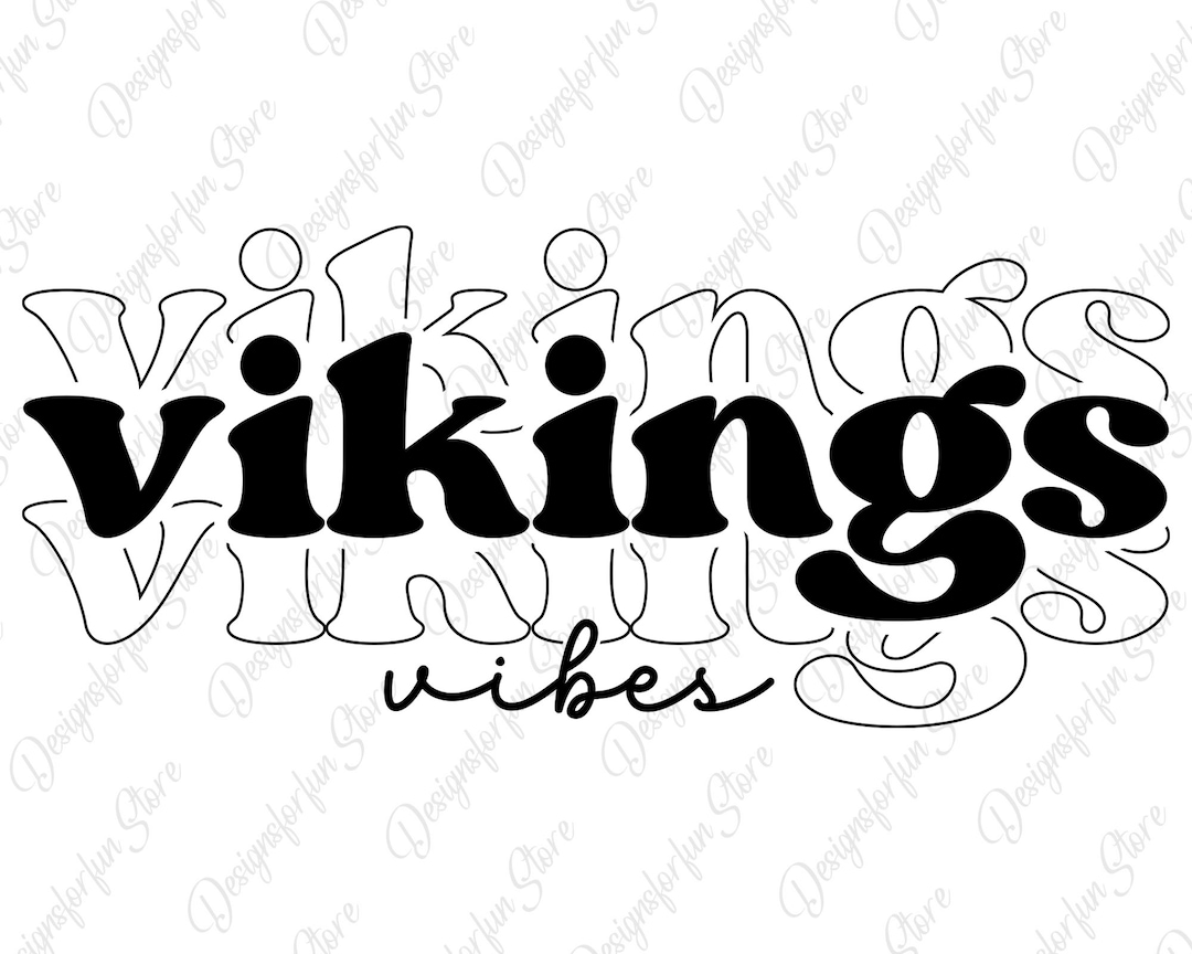 Vikings Vibes Png, Vikings Tshirt, Game Day Png, School Spirit Svg ...