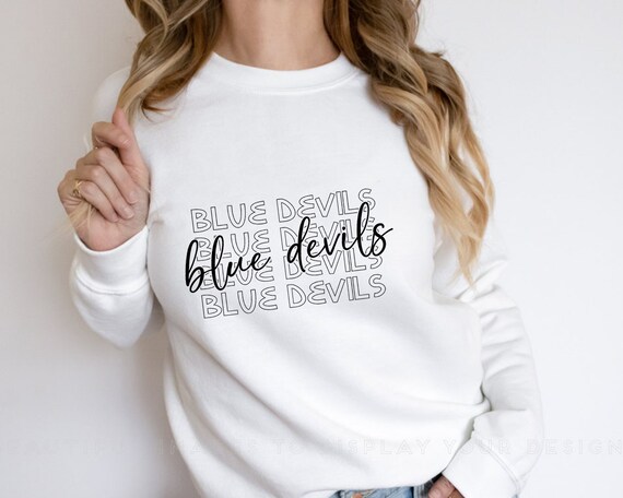 Blue Devils Svg Digital Download Game Day Svg Team Mascot - Etsy