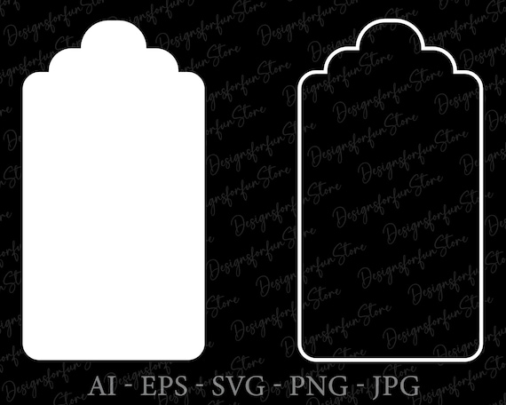 Gift Tag Shape Outline