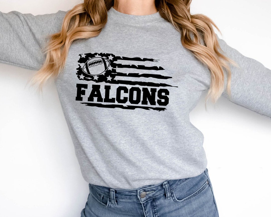 Falcons Football Svg, USA Flag SVG, Falcons Svg, Game Day Svg, Football ...