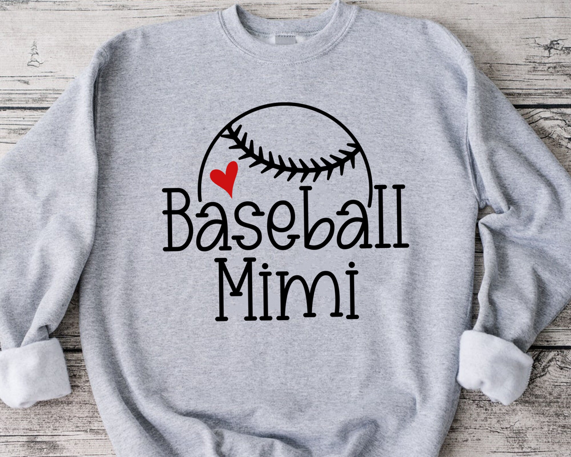 Baseball Mimi Svg Heart Svg Sports Svg Baseball Svg Sports - Etsy Canada