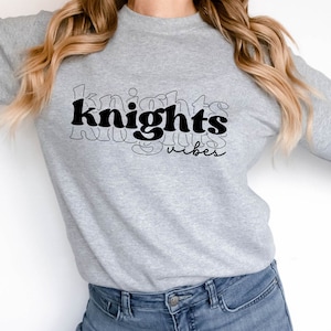 Knights Vibes Png, Knights Tshirt, Game Day Png, School Spirit Svg ...