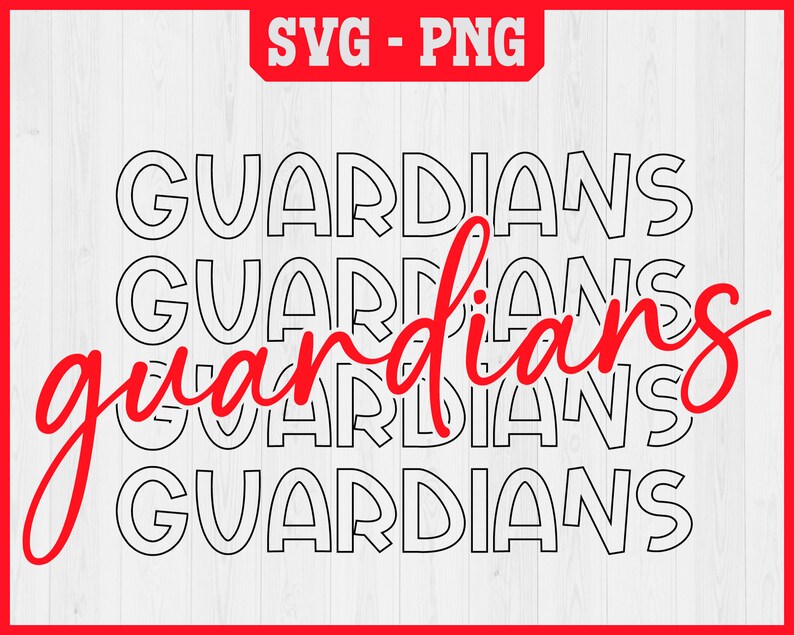 Guardians Svg Digital Download Game Day Svg Team Mascot - Etsy