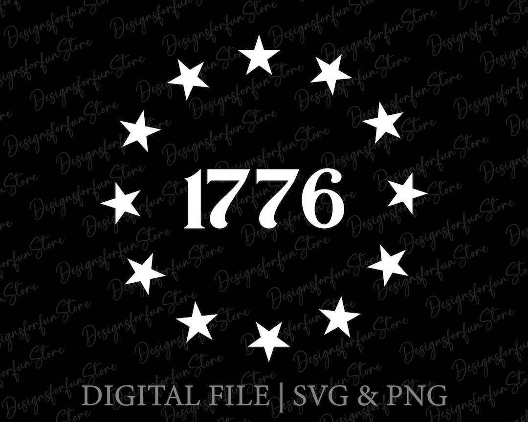 13 Stars Svg, Betsy Ross Svg, Digital Download, 13 Star in Circle Svg ...
