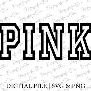 Vs Pink Svg, Vs Pink Logo Svg, Pink Logo Svg, Digital Download ...