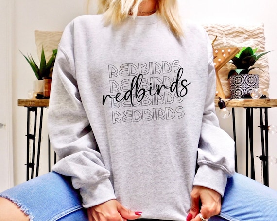 Red Birds Svg Digital Download Game Day Svg Team Mascot - Etsy