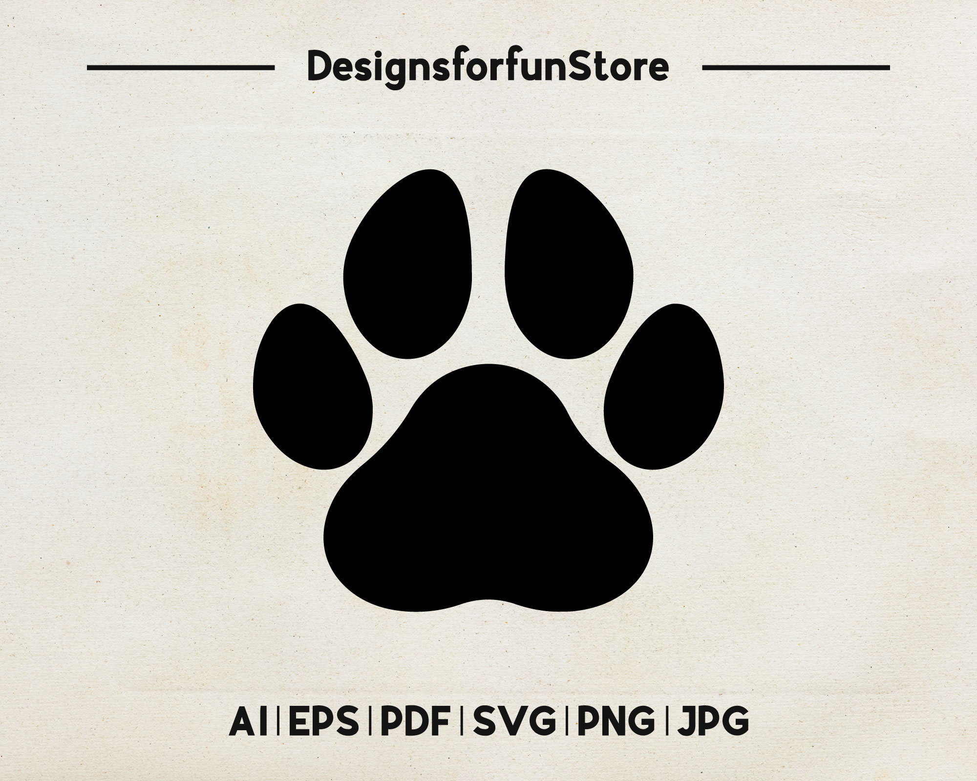 Pfote Svg Tierpfote Svg Hundepfote Svg Katzenpfote Svg | Etsy Schweiz