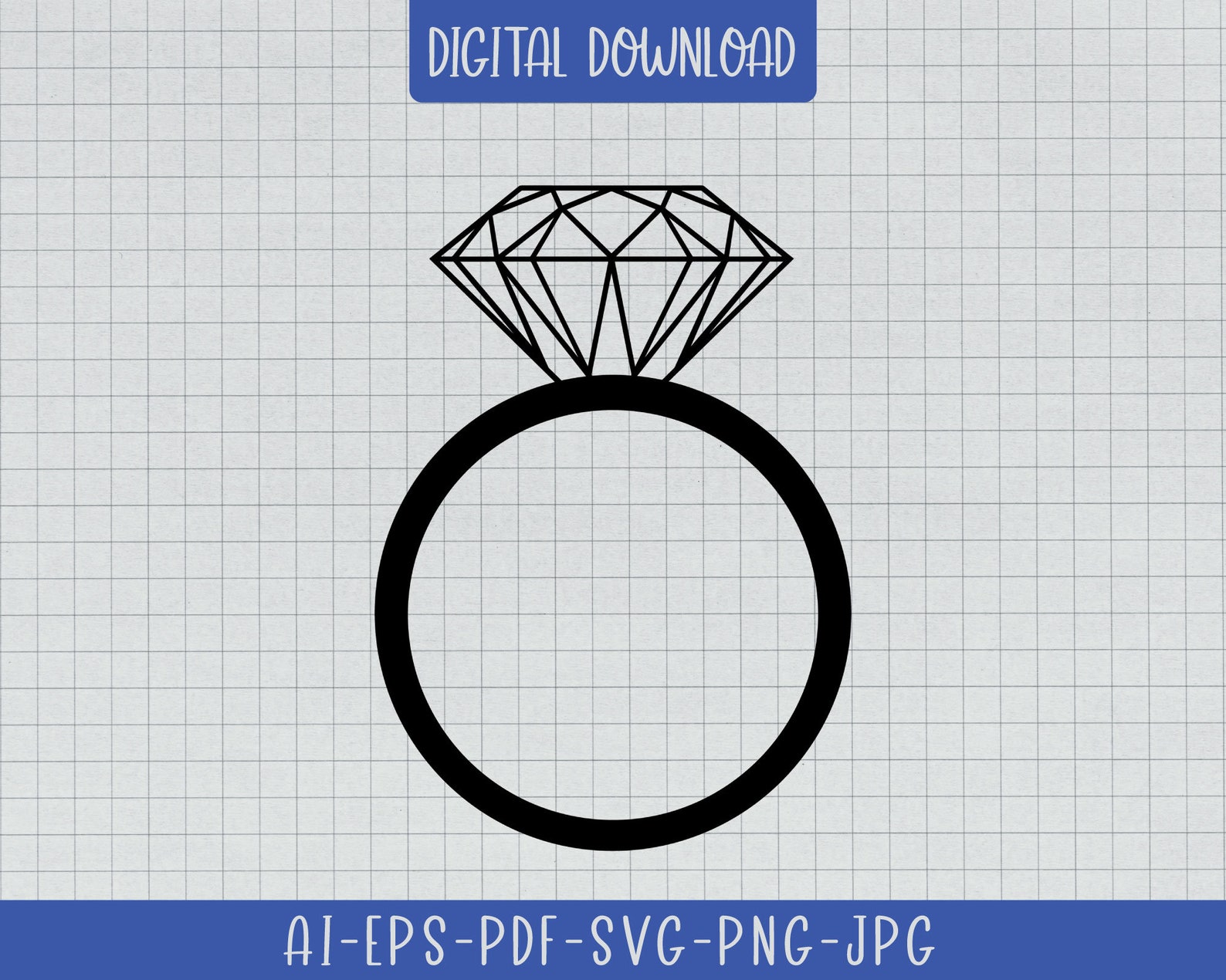 Wedding Rings Svg Engagement Ring Svg Wedding Bands Svg | Etsy