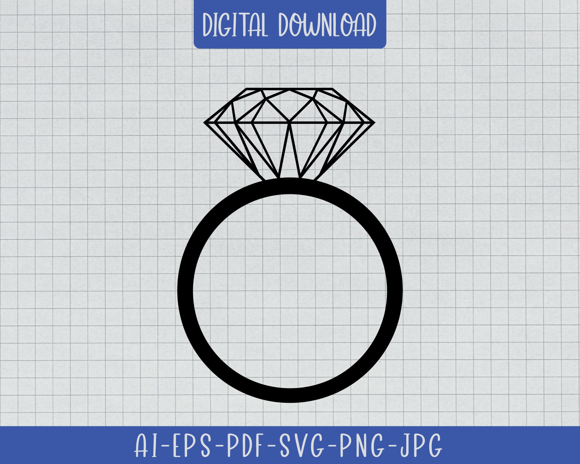 Wedding Rings Svg Engagement Ring Svg Wedding Bands Svg | Etsy