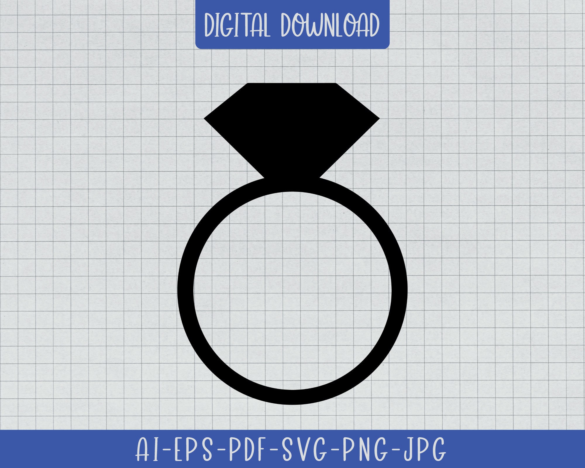 Wedding Rings Svg Engagement Ring Svg Wedding Bands Svg | Etsy