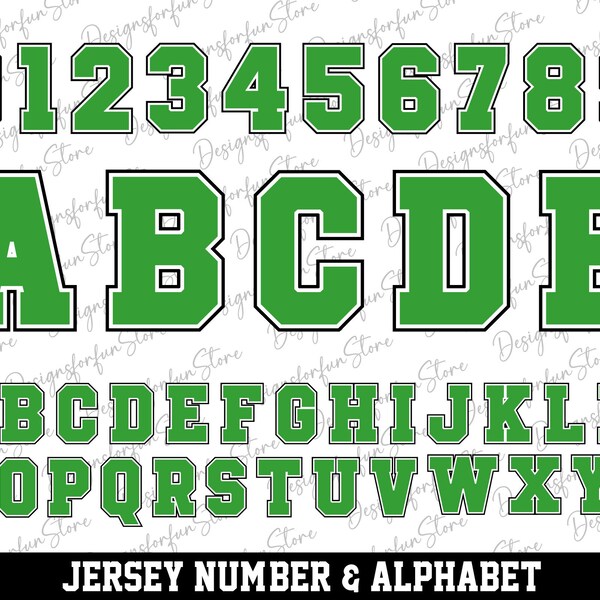 Layered Numbers Svg - Etsy