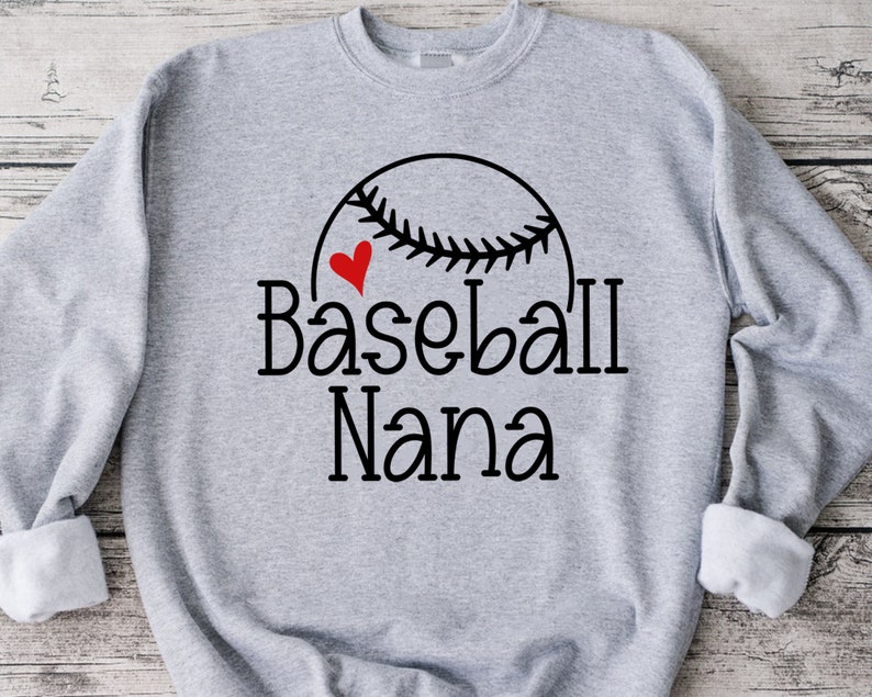 Baseball Nana Svg Sports Svg Heart Svg Baseball Svg Sports - Etsy