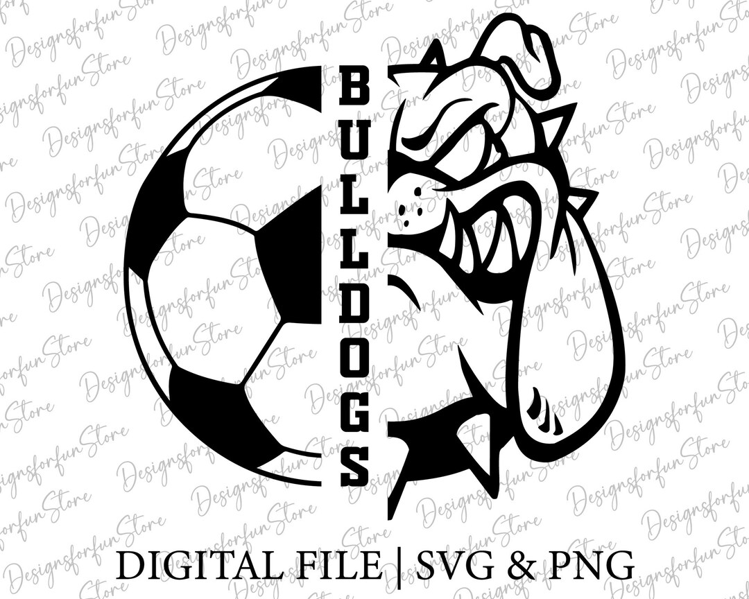 Bulldogs Football Svg, Bulldogs Football Png, Bulldogs Svg, Football ...