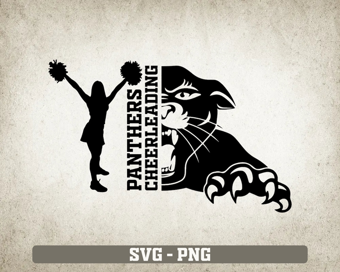 Panthers Cheerleading Svg Panthers Svg Panthers Cheer Svg - Etsy