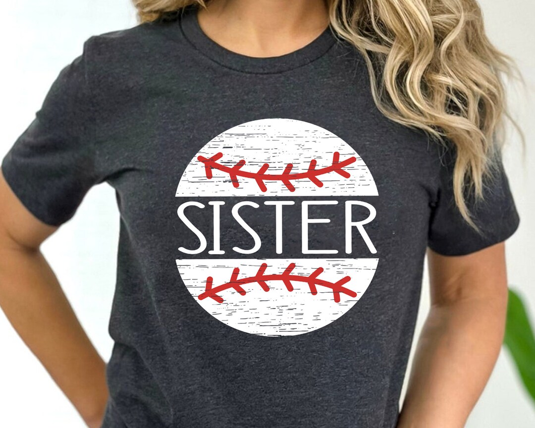 Baseball Sister Svg, Baseball Svg, Digital Download, Sister Svg, Sister ...