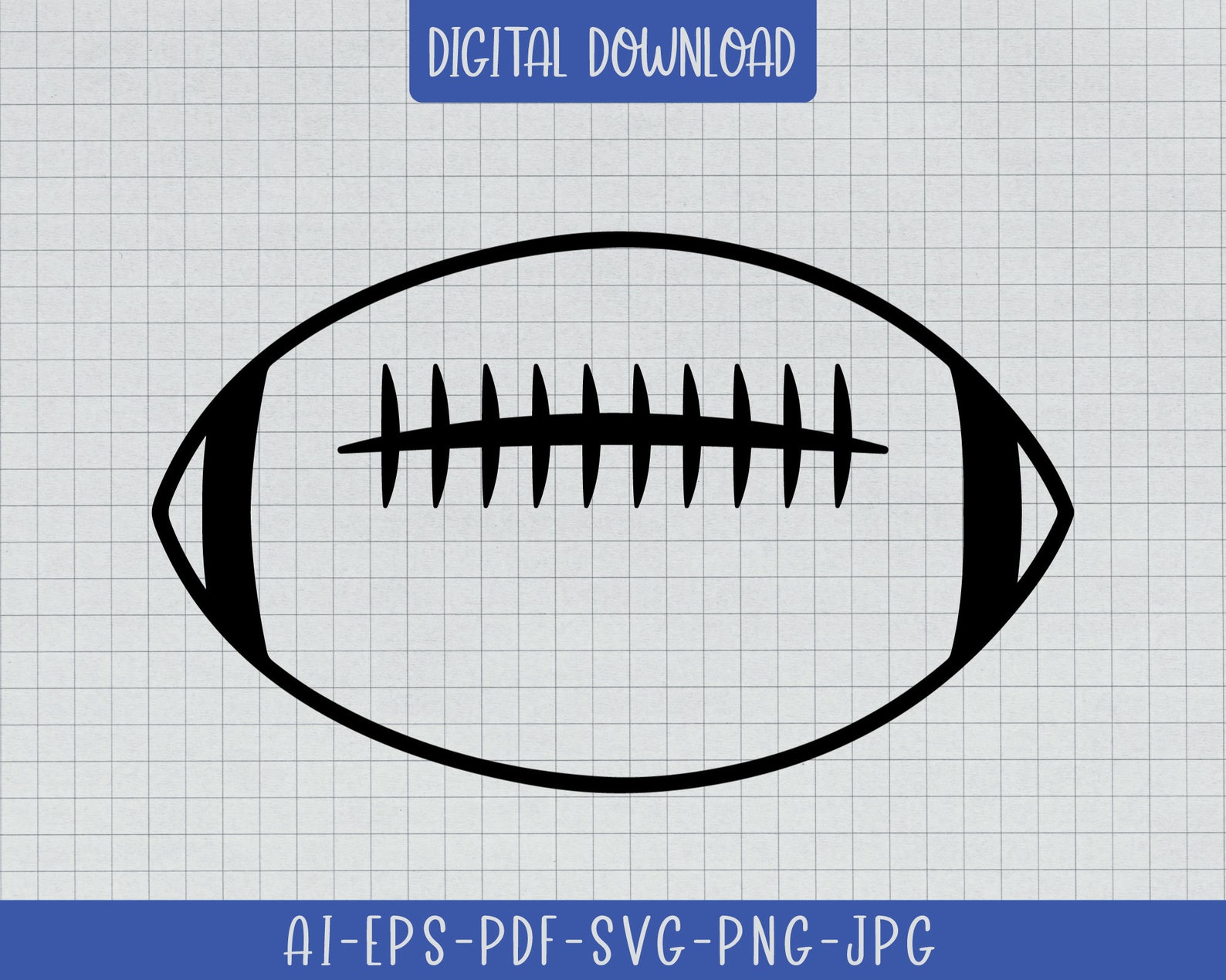 Football Svg Football Outline Svg Football Mom Svg - Etsy