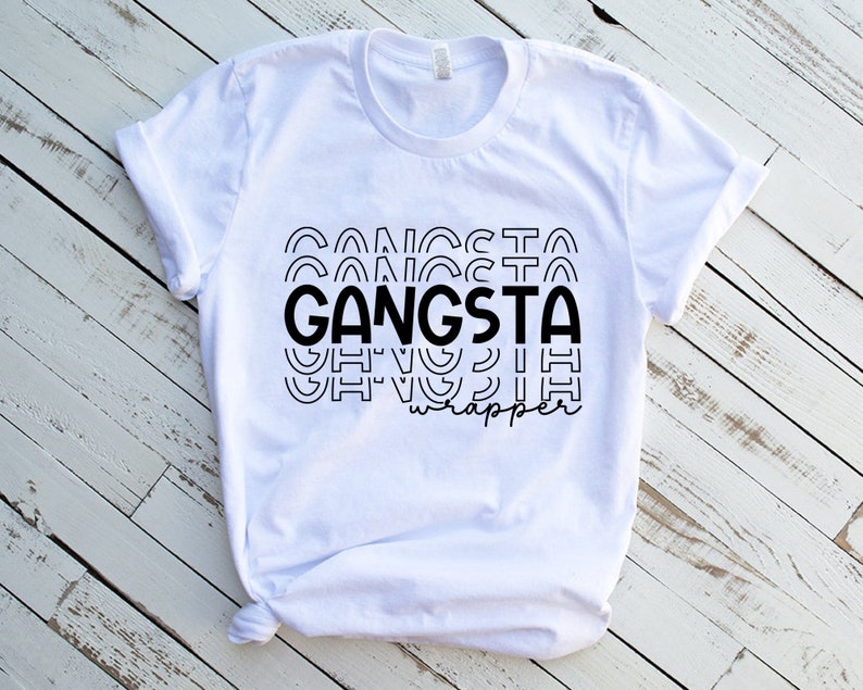 Gangsta Wrapper Svg Digital Files Christmas Vibes Svg - Etsy
