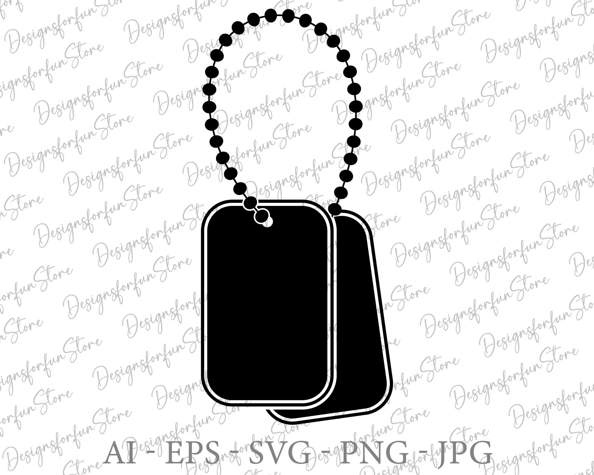 Etiquetas de perro Svg Descarga digital Placas de - Etsy México