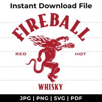 Fireball Shot PNG - Etsy