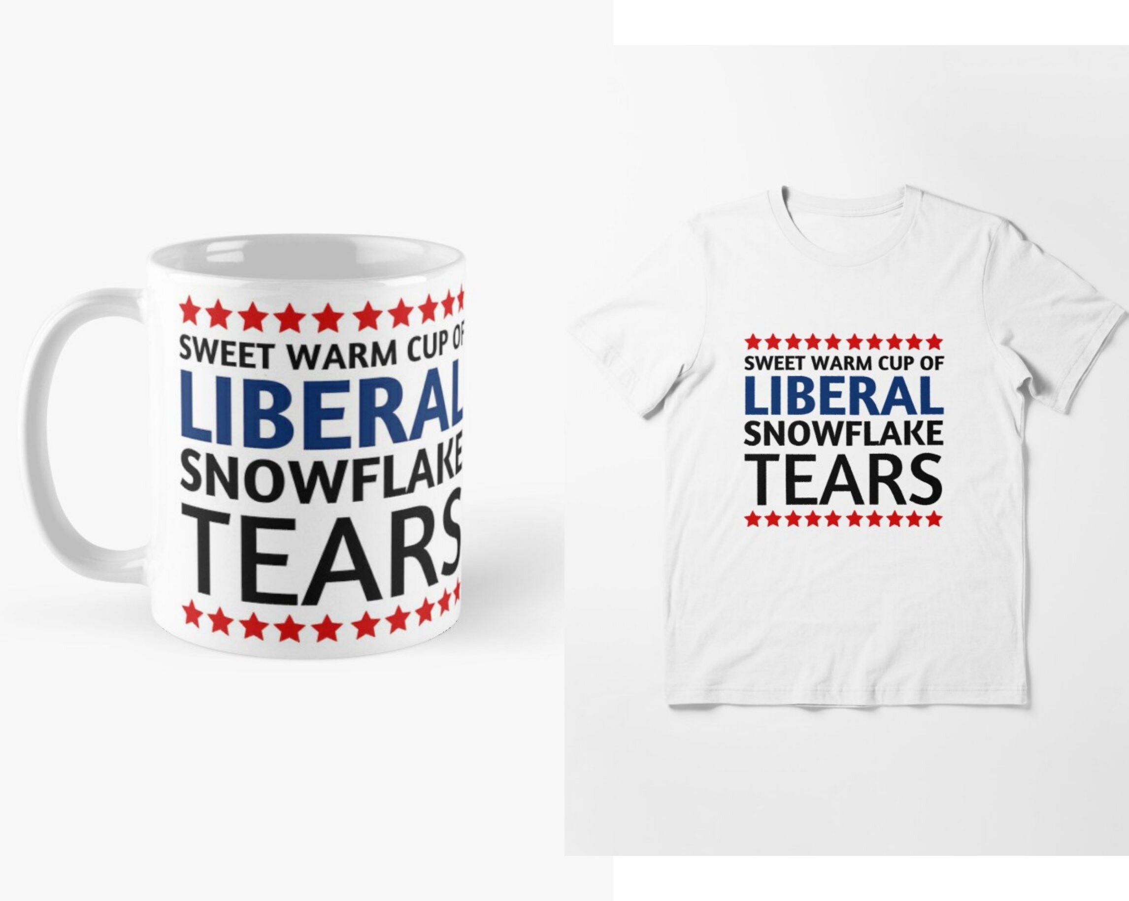 Sweet Warm Cup of Liberal Snowflake Tears Liberal Tears Cut - Etsy