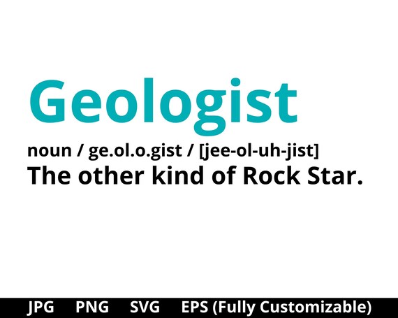 Geology Noun Definition Svg Geologist Svg Geology Svg - Etsy
