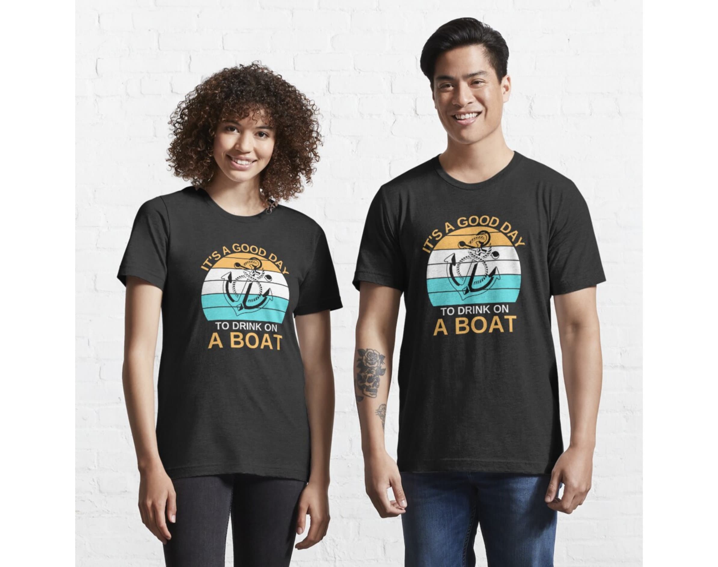 It's A Good Day to Drink on A Boat SVG, Boat Cruise Vacation SVG, Retro ...