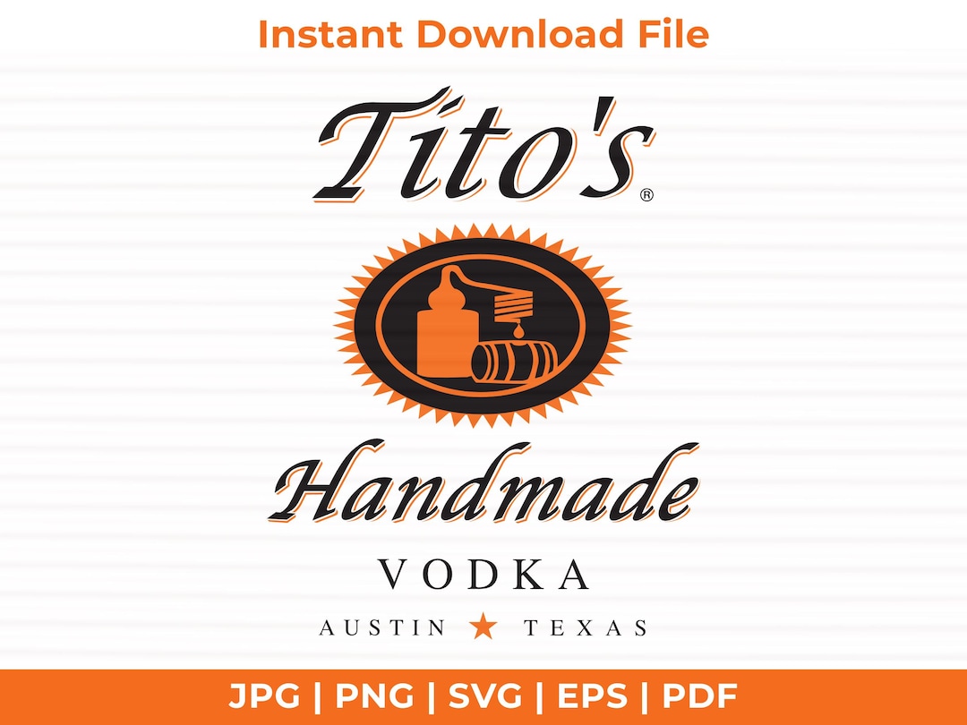 Tito's Svg, Titos Vodka Logo Svg, Titos Vodka Png, Titos Vodka Label ...
