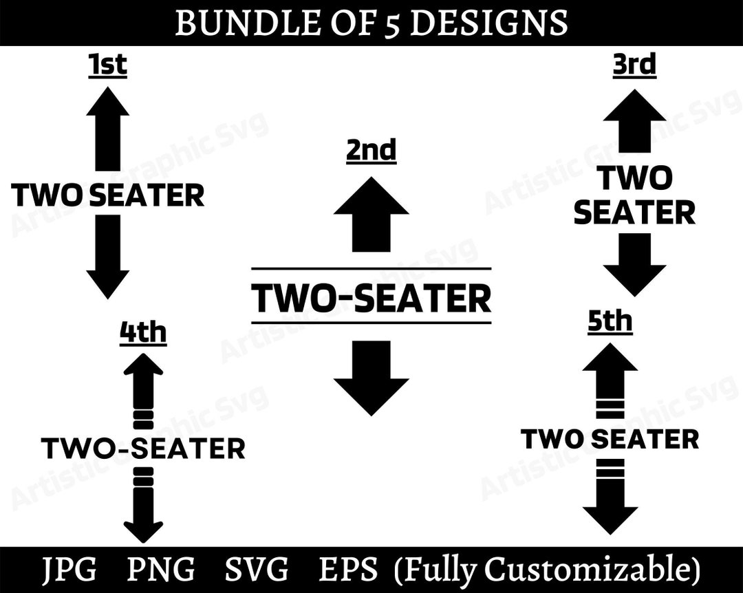Two Seater Svg, 2 Seater Svg, Two Seater Png, Adult Svg, Cricut Svg ...