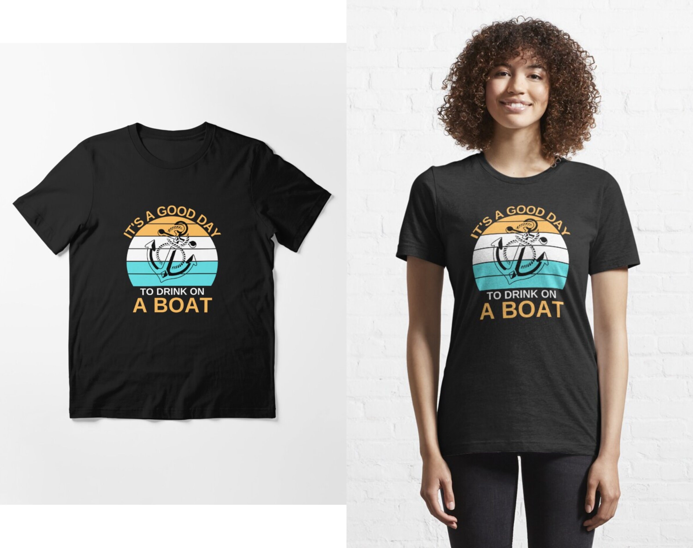 It's A Good Day to Drink on A Boat SVG, Boat Cruise Vacation SVG, Retro ...