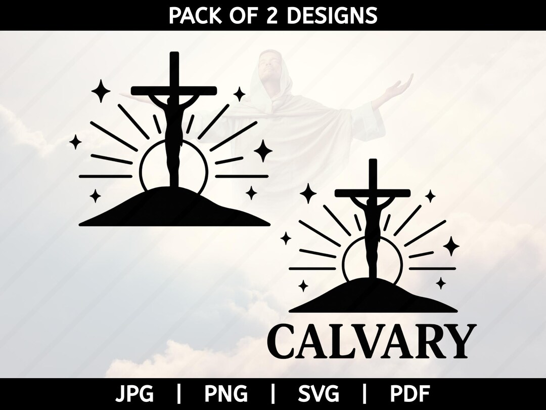 Calvary Cross Svg, Calvary Svg, Calvary Png, Calvary Clipart, Calvary ...