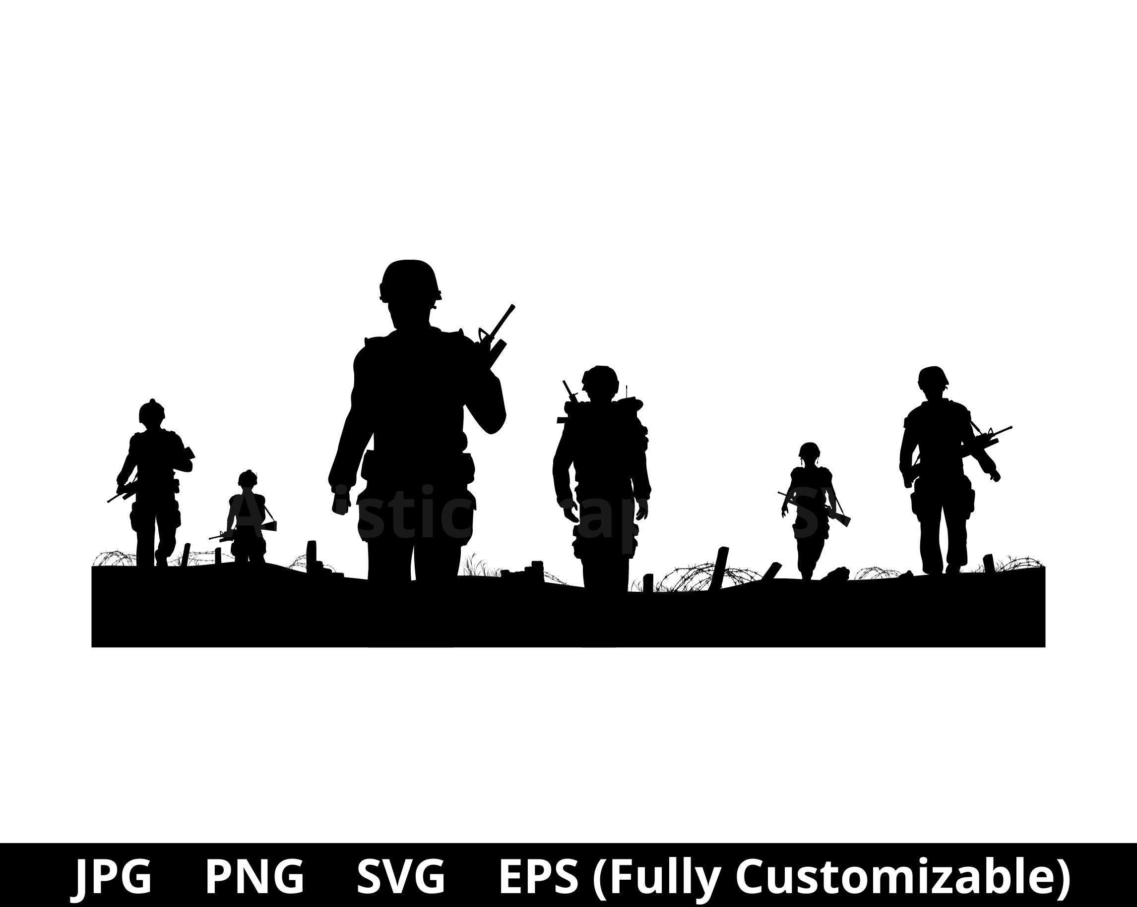 US Military Svg Us Marines Us Army Military Scene Navy and - Etsy