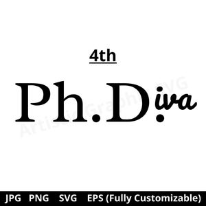 Phd Svg, Doctorate Svg, Ed.d Svg, Doctorate Degree Svg, Phinished Svg ...