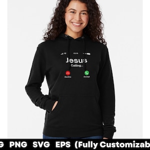 Jesus is Calling SVG, Jesus Calling SVG, PNG, Jpg, Eps, Files for ...