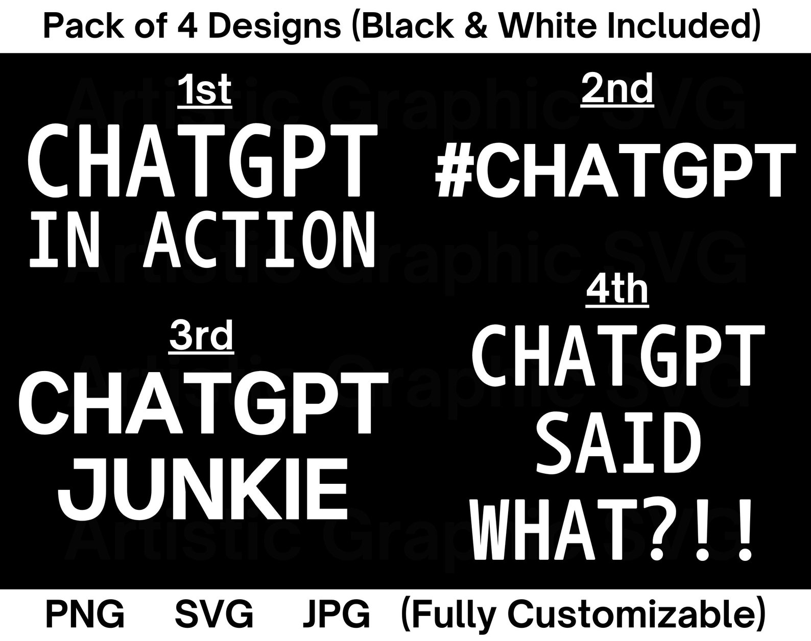 CHATGPT Chatgpt Svg Chatgpt Png Language Models Svg Gpt - Etsy Singapore