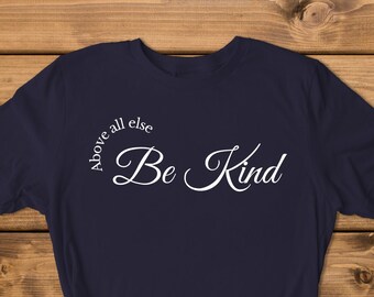 Above All Else Be Kind Waterslide Decal Clear READY TO USE Laser ...