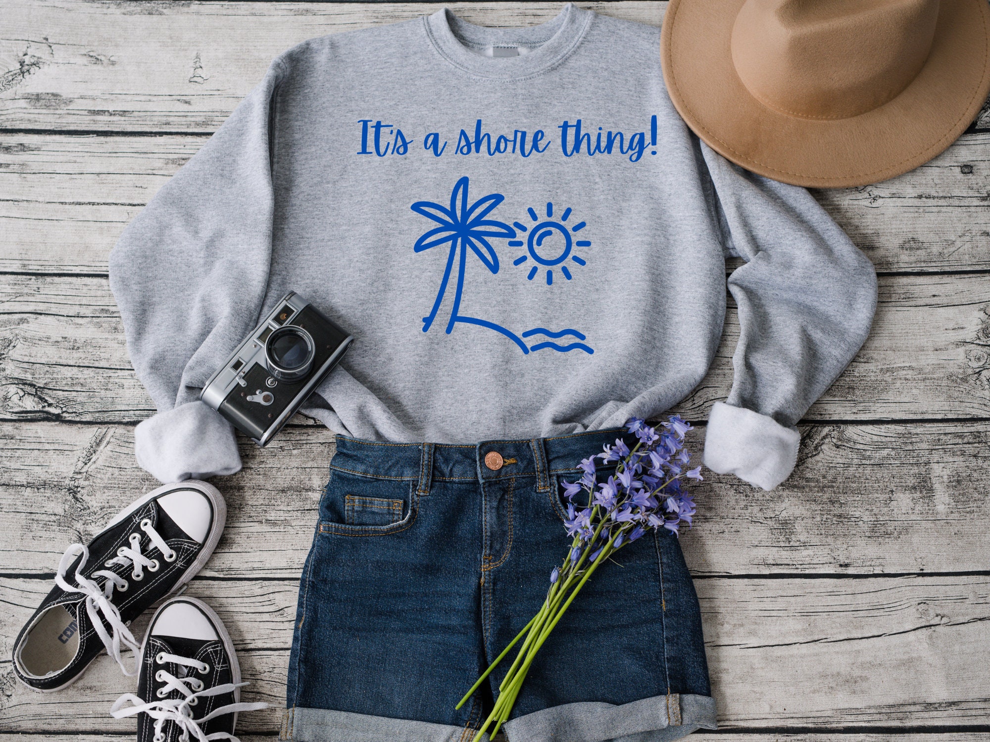 It's a Shore Thing Beach Ocean Themed SVG / PNG Design - Etsy