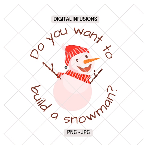 Do You Want to Build a Snowman Sign - Etsy
