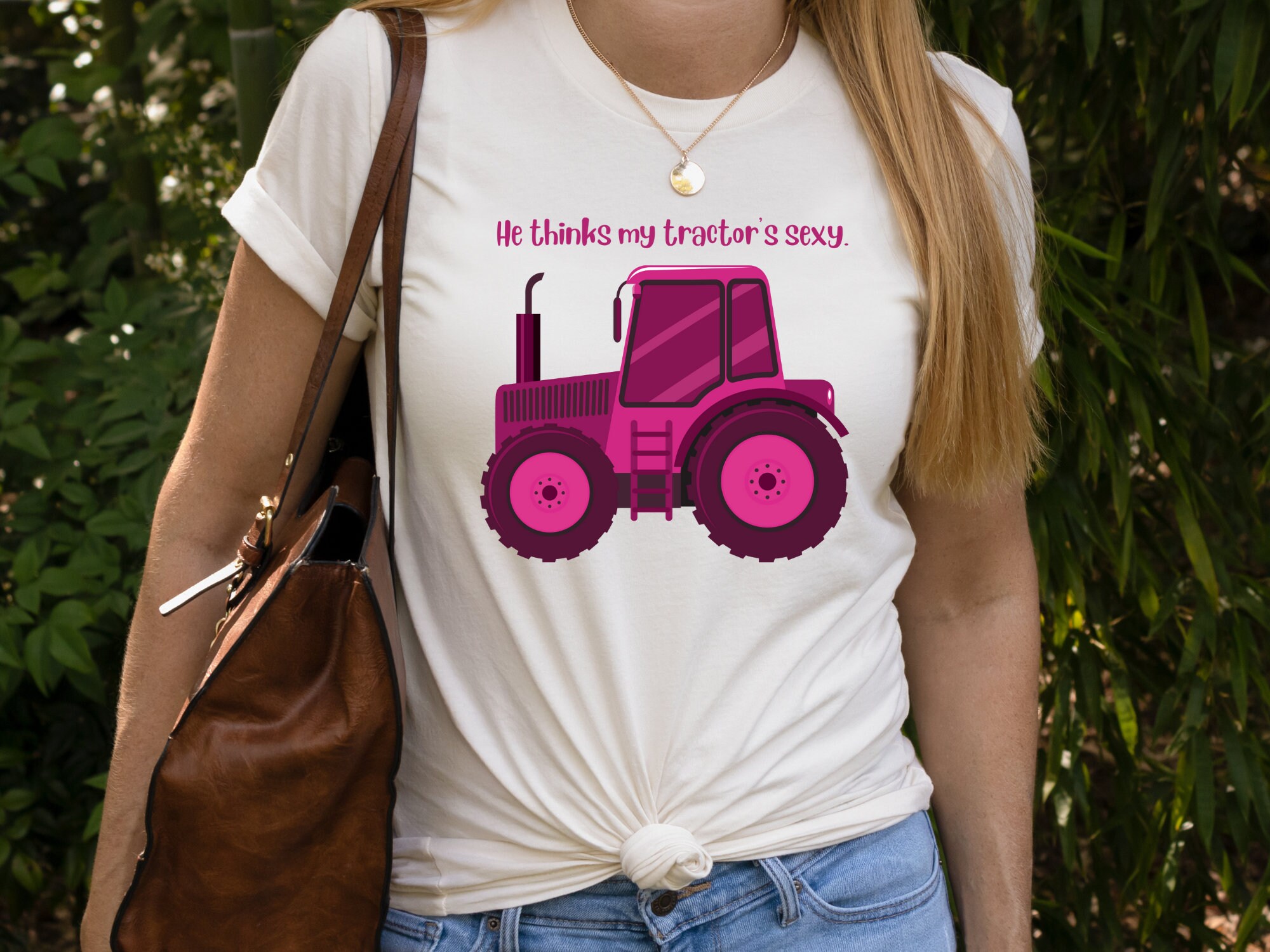 He Thinks My Tractor's Sexy Farm Girl Farm Wife SVG - Etsy