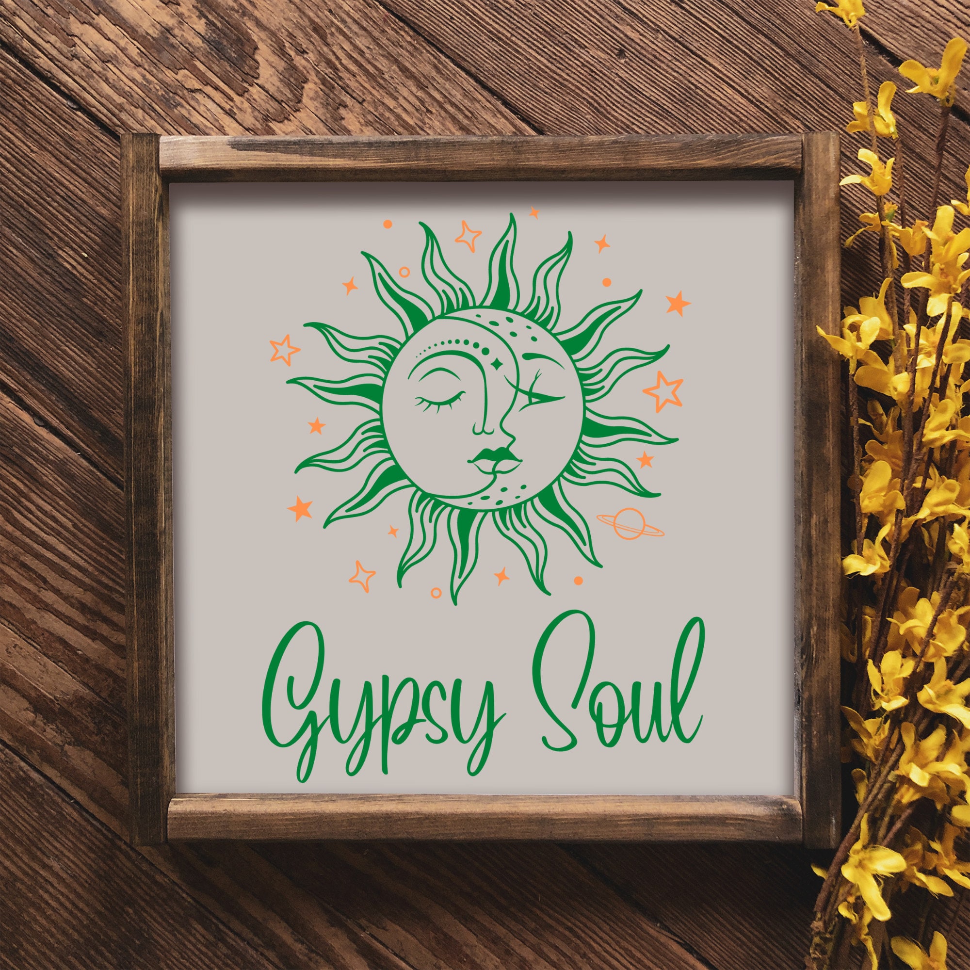 Gypsy Soul, Inspirational SVG / PNG Files for Cricut, Silhouette ...