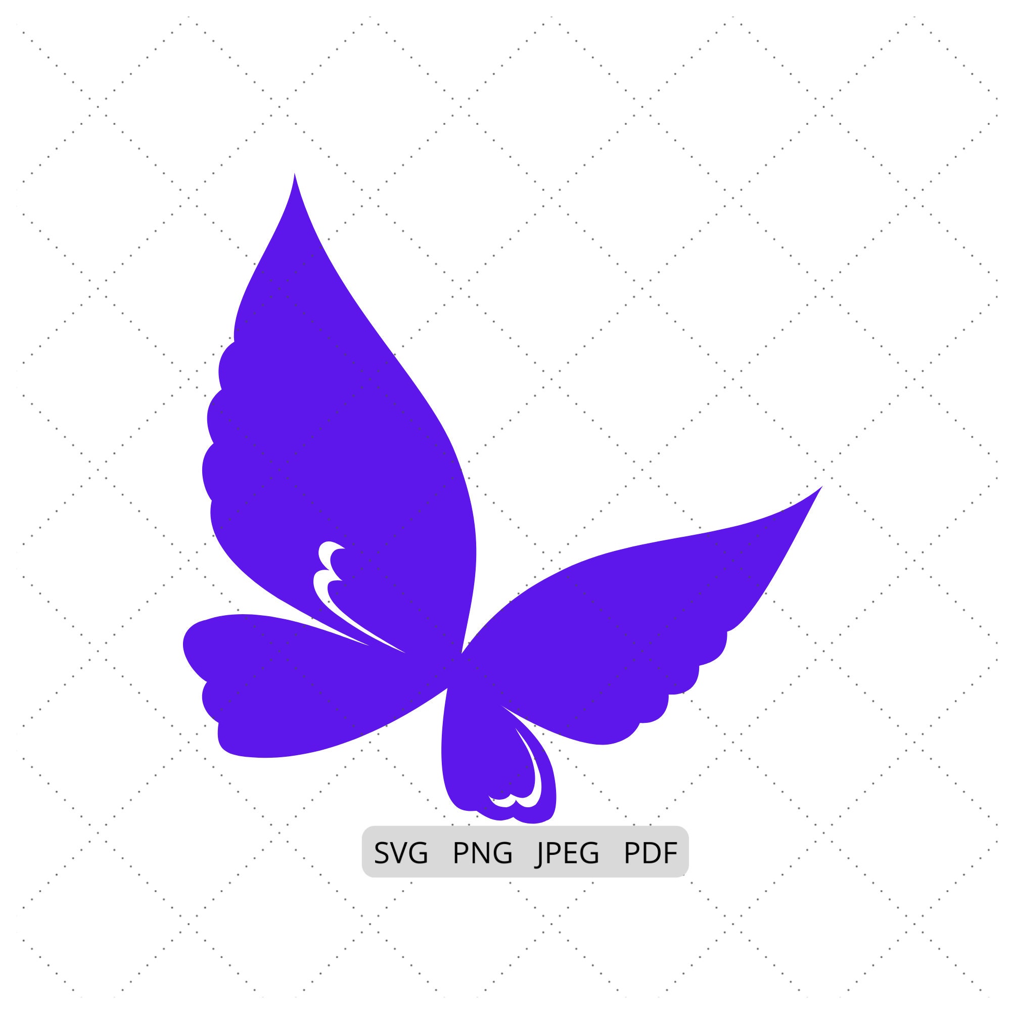 Purple Butterflies, Butterfly PNG & SVG Files - Etsy