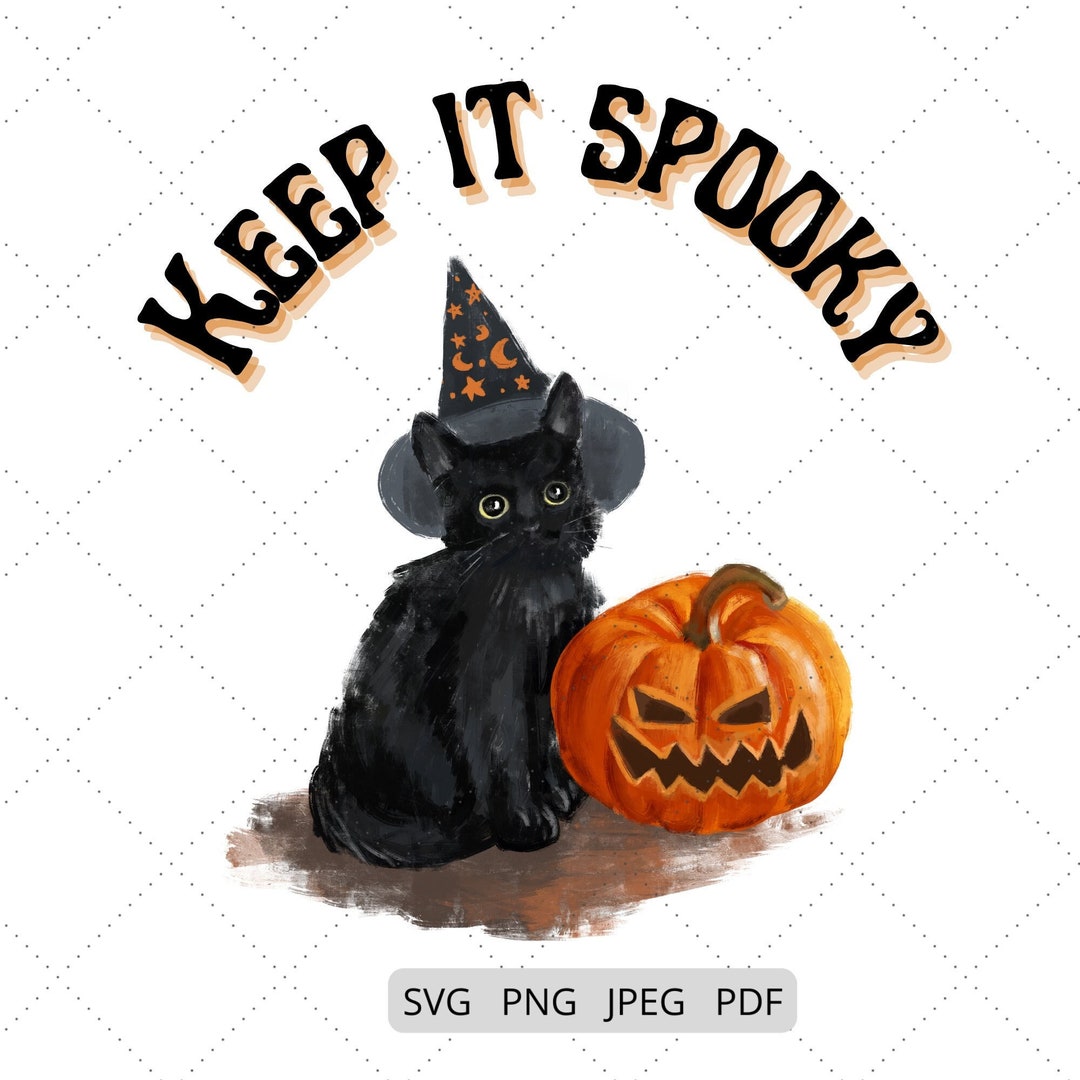 Keep It Spooky, Halloween PNG Files - Etsy