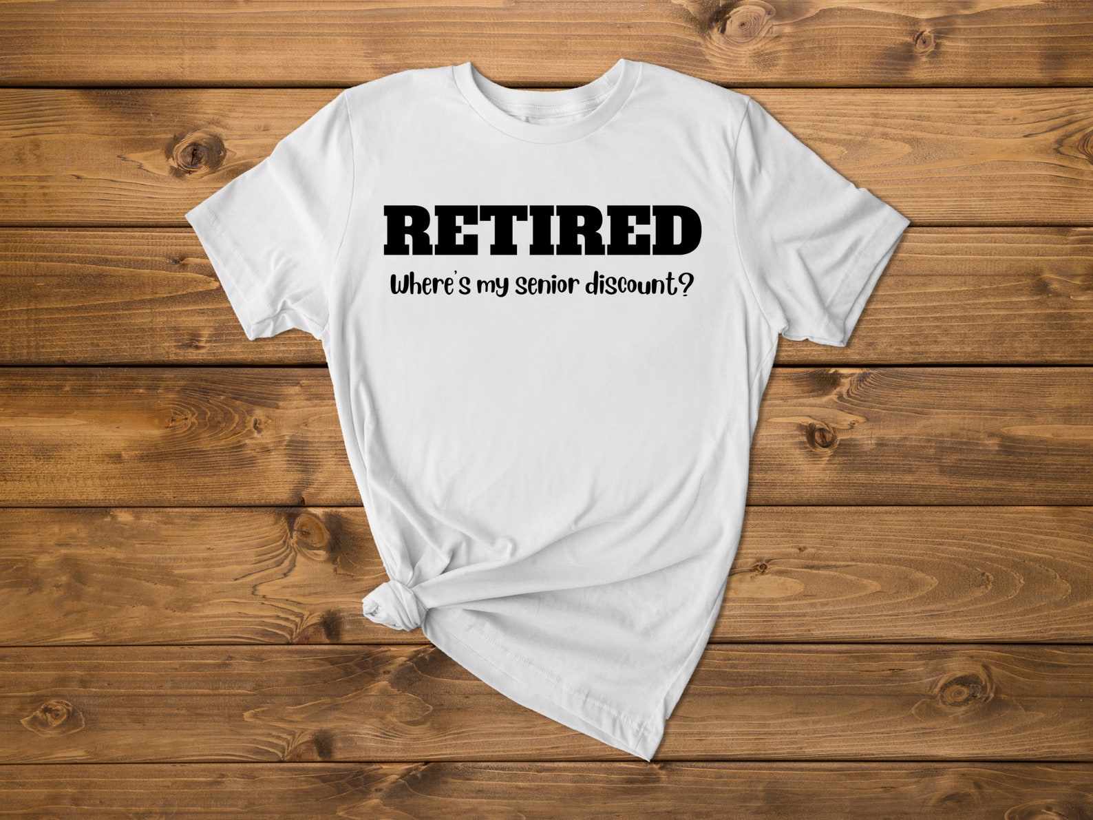 Retired, Where's My Senior Discount SVG & PNG - Etsy