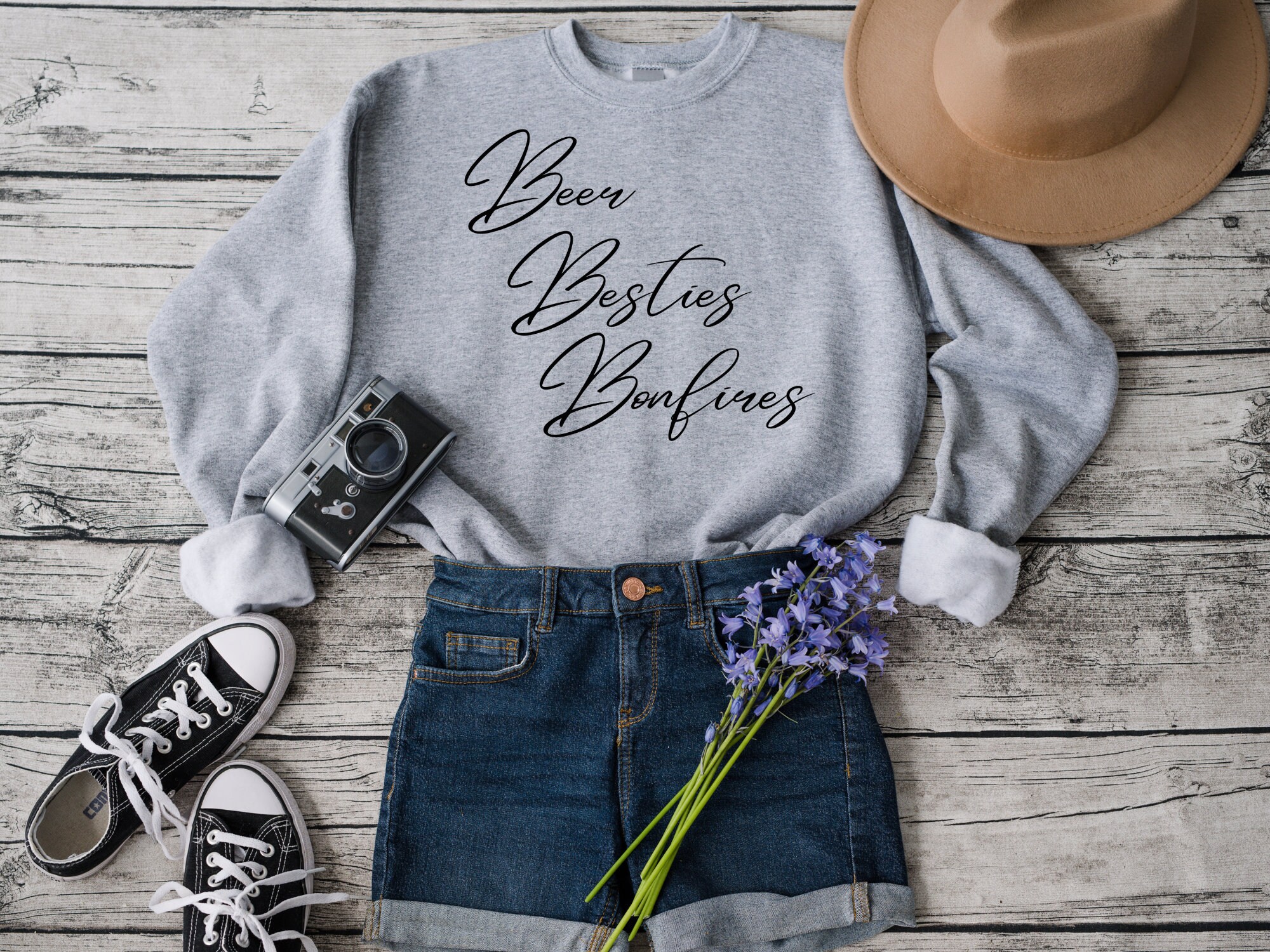 Beer, Besties, Bonfires, Camping SVG & PNG Files - Etsy