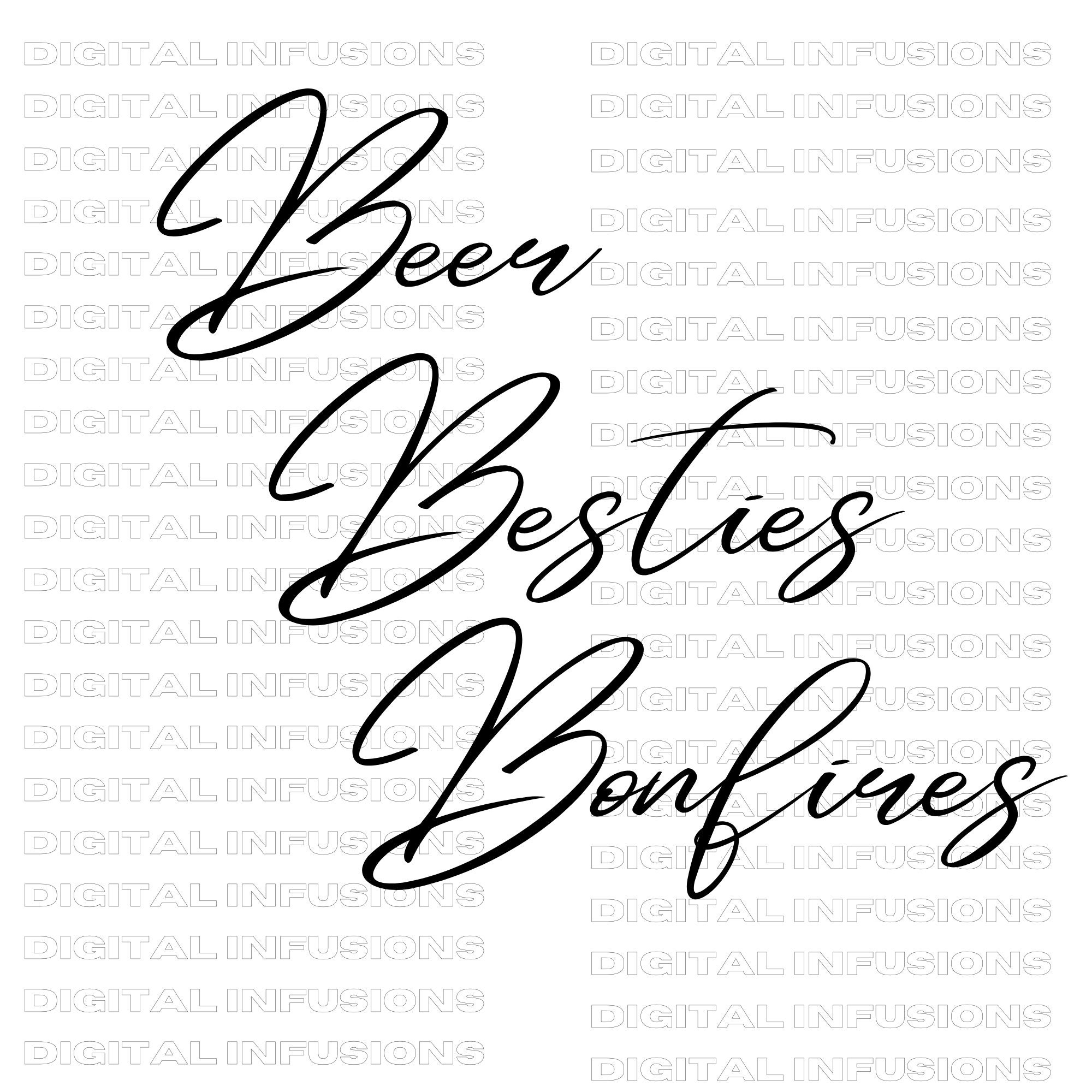Beer, Besties, Bonfires, Camping SVG & PNG Files - Etsy